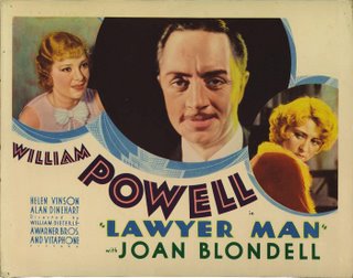 Laura's Miscellaneous Musings: Tonight's Movie: Lawyer Man (1932)