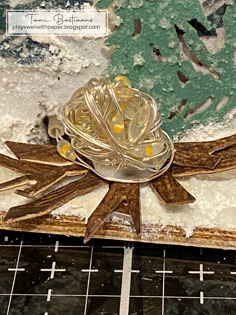 Plays Well With Paper: Fire and Ice - Cozy Winter Vignette