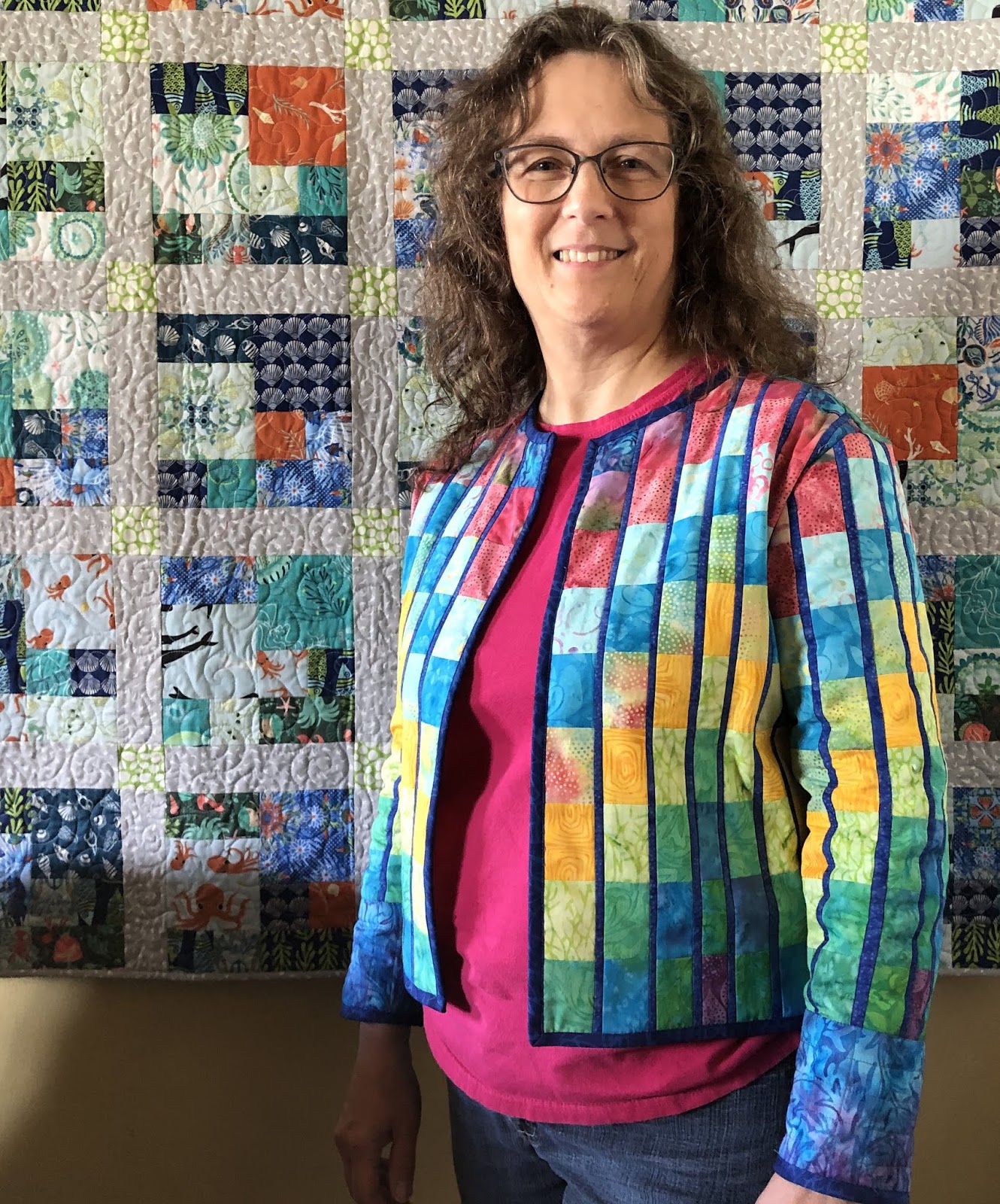 PamelaQuilts: Try It! Challenge for Island Batik - Nanette's Fractured ...