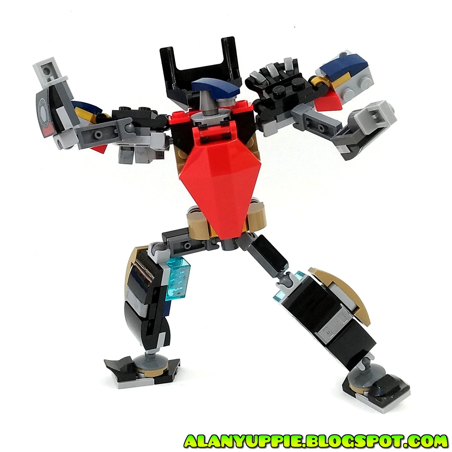 Alanyuppie's LEGO Transformers: Video Tutorial: Transformer Thor Tank ...