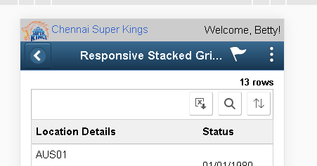 Sasank's PeopleSoft Log: Fluid UI - Working with Grids - Part 4 - Styling Stacked Grids