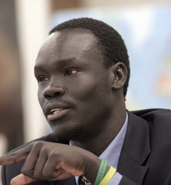 Alephonsion Deng and Joseph Jok Visit to Poly