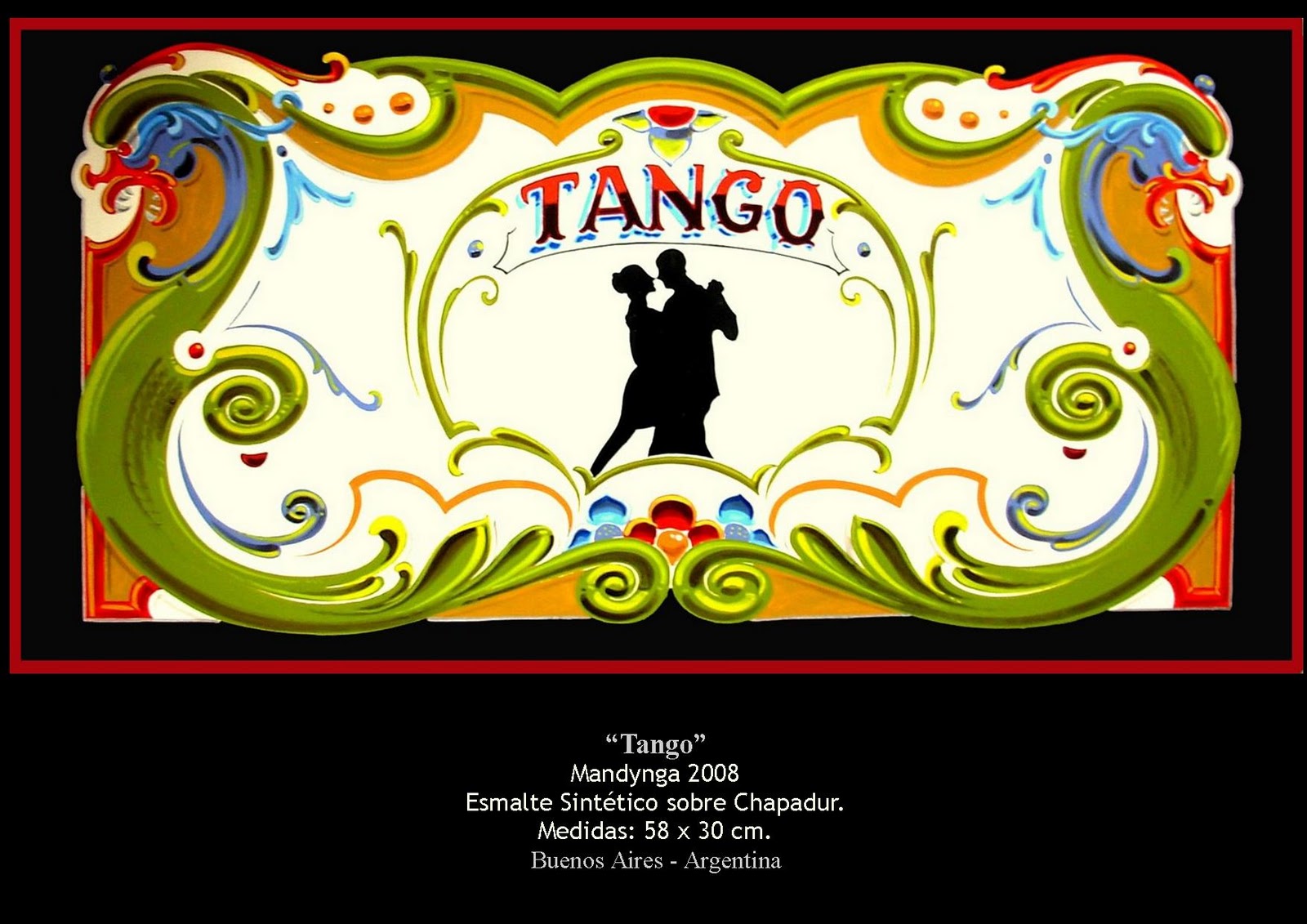 Taller - Fileteado Porteño - Mandynga: Carteles Fileteados