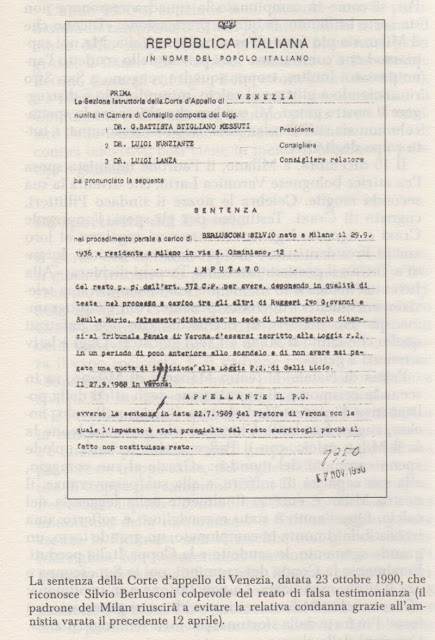 oblomov: Il Programma Propaganda Due - P2 - Berlusconi non è degno ...