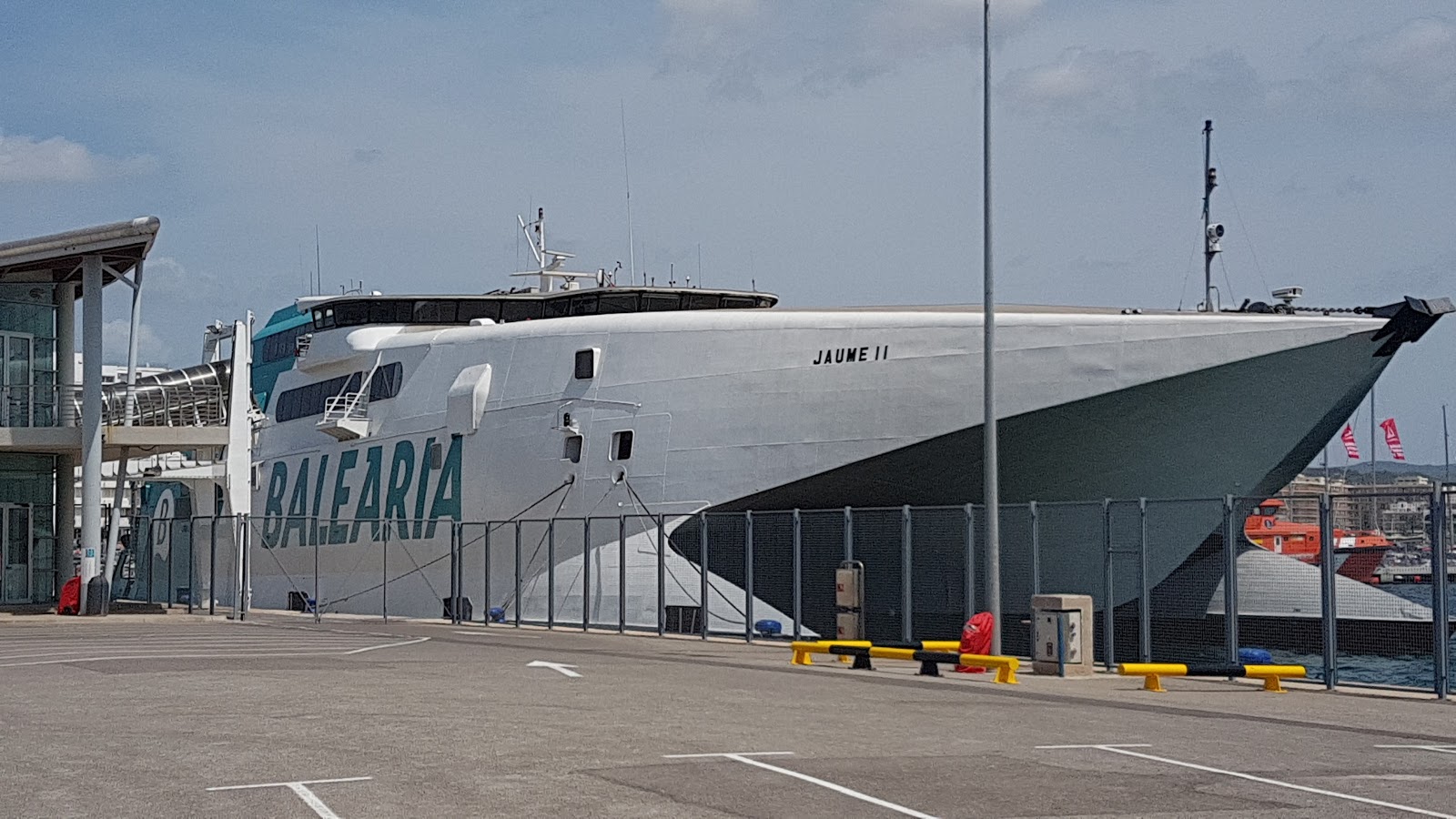 FERRYBALEAR: El Fast Ferry "Jaume II" de Baleària, está realizando en ...