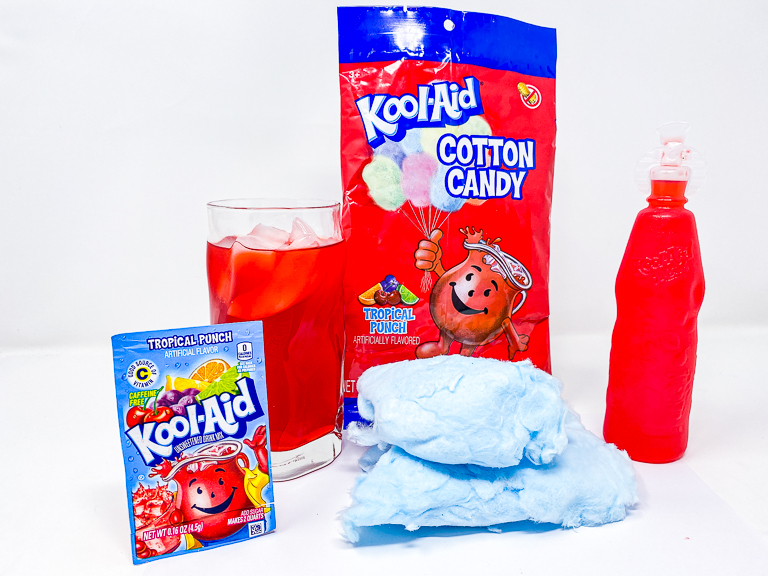 Tales of the Flowers: Kool-Aid Tropical Punch Cotton Candy