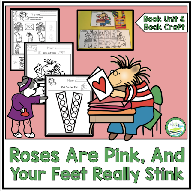 ROSES ARE PINK, YOUR FEET REALLY STINK BOOK UNIT AND CRAFT ~ Book Units ...