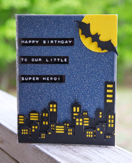 How To Make Batman Birthday Card
