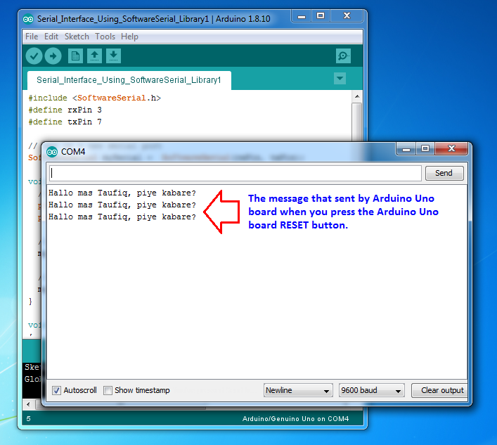 Serial (RS232) Interfacing Between Arduino With Computer Using ... Serial (RS232) Interfacing Between Arduino With Computer Using ...