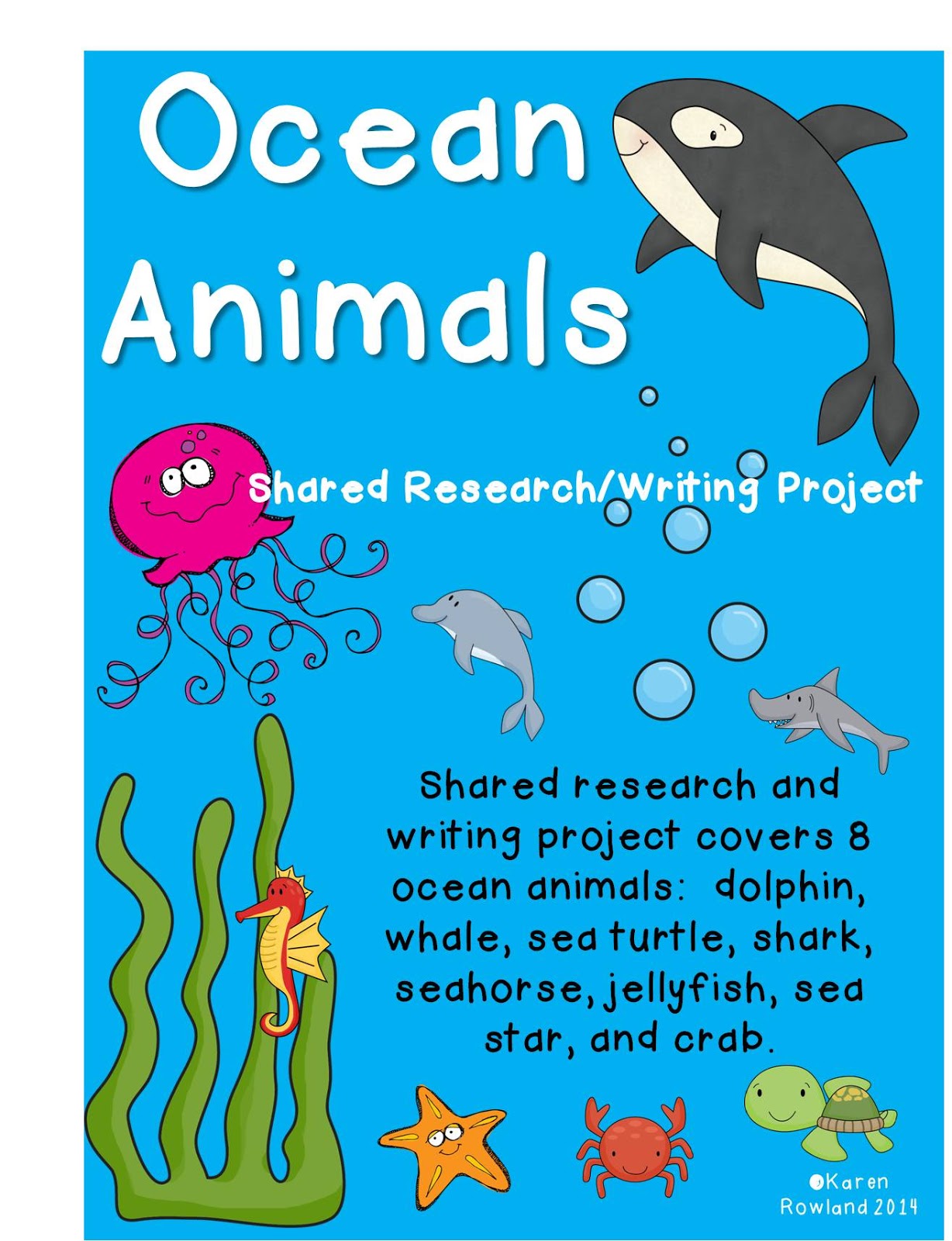 Adventures With Firsties: Ocean Shared Research and Writing Project