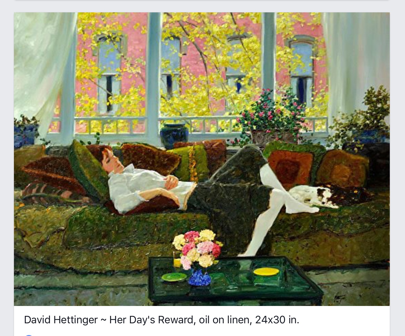 Carol Ann Kauffman's VISION and VERSE : ART: David P. Hettinger, the ...