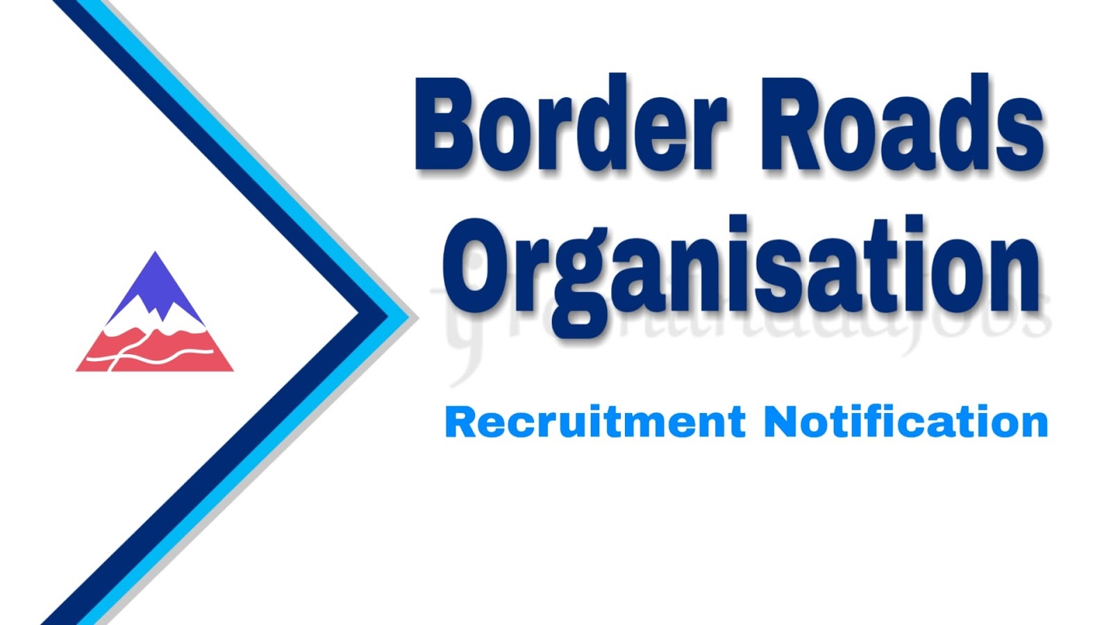 BRO GREF Recruitment – 337 MSW, Supervisor, Draughtsman Posts