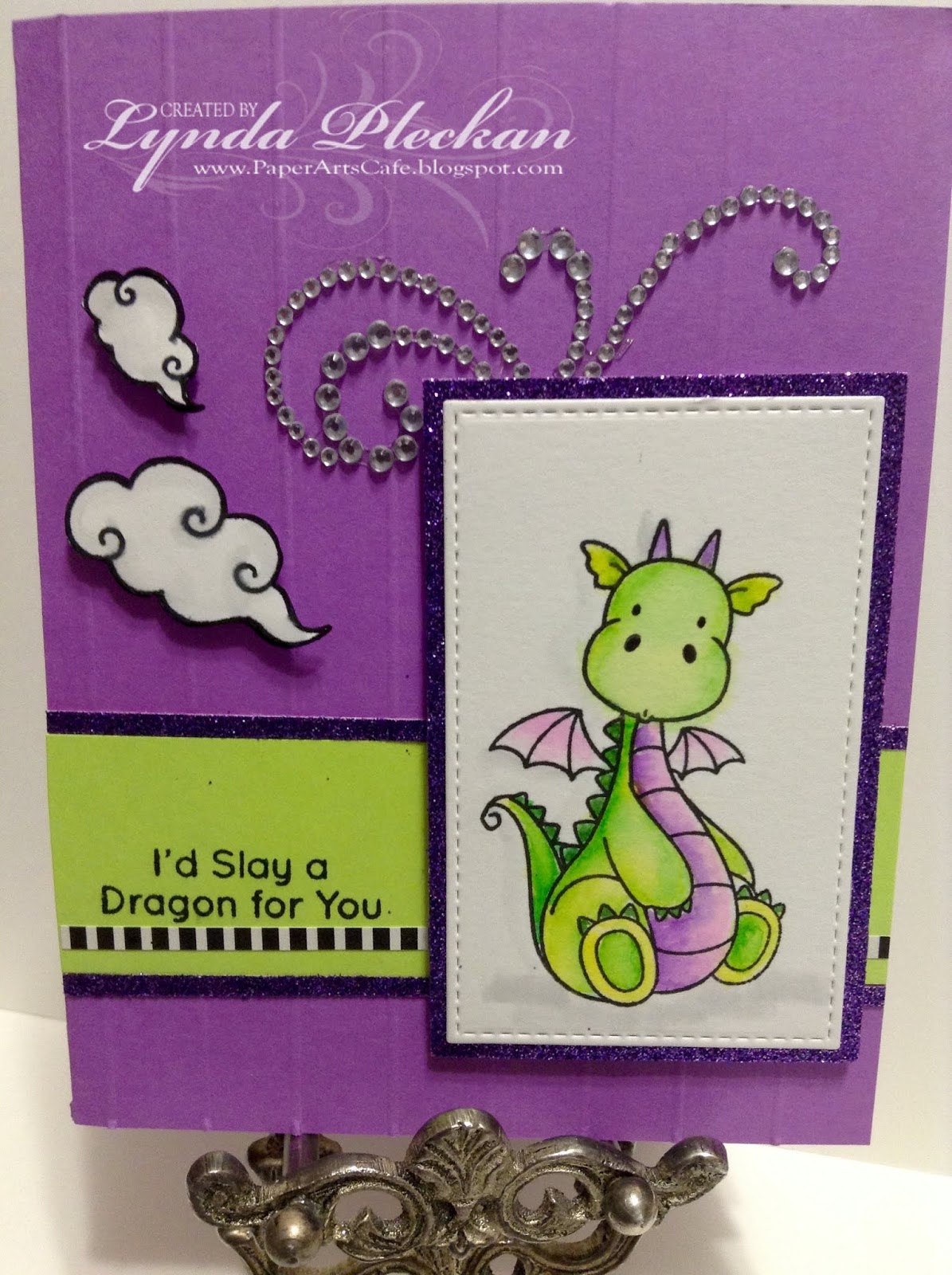 PaperArts Cafe: Get Well Dragon