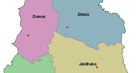 Nilphamari District: Nilphamari District Map