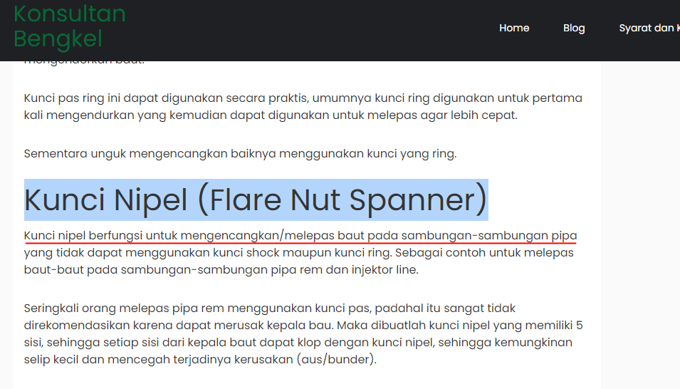 Alat yang digunakan untuk mengencangkan atau melepas baut pada ... Alat yang digunakan untuk mengencangkan atau melepas baut pada ...