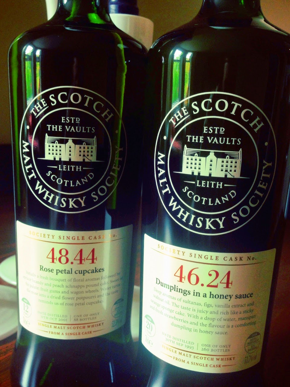 Back with four SMWS bottles!