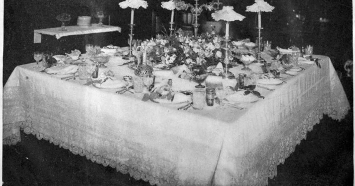 Etiquipedia: Gilded Age Dinner Party Invitations
