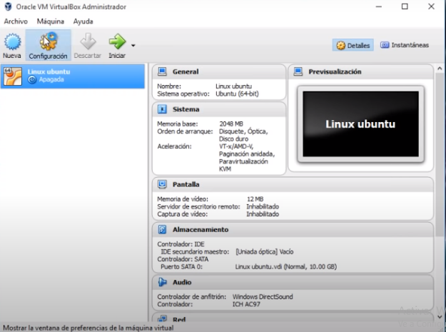 virtualizacion de linux