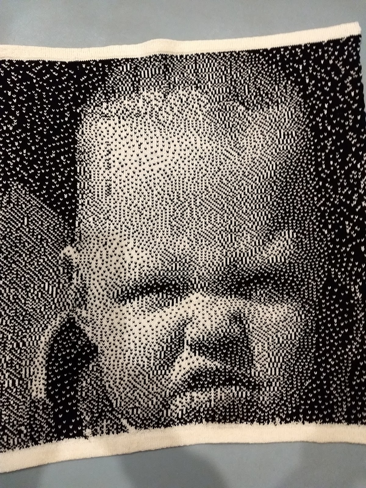 I showed the samples that I had created before the session: a random ...