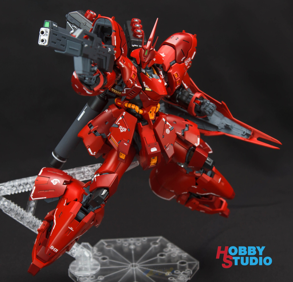 Painted Build: RG 1/144 MSN-04 Sazabi