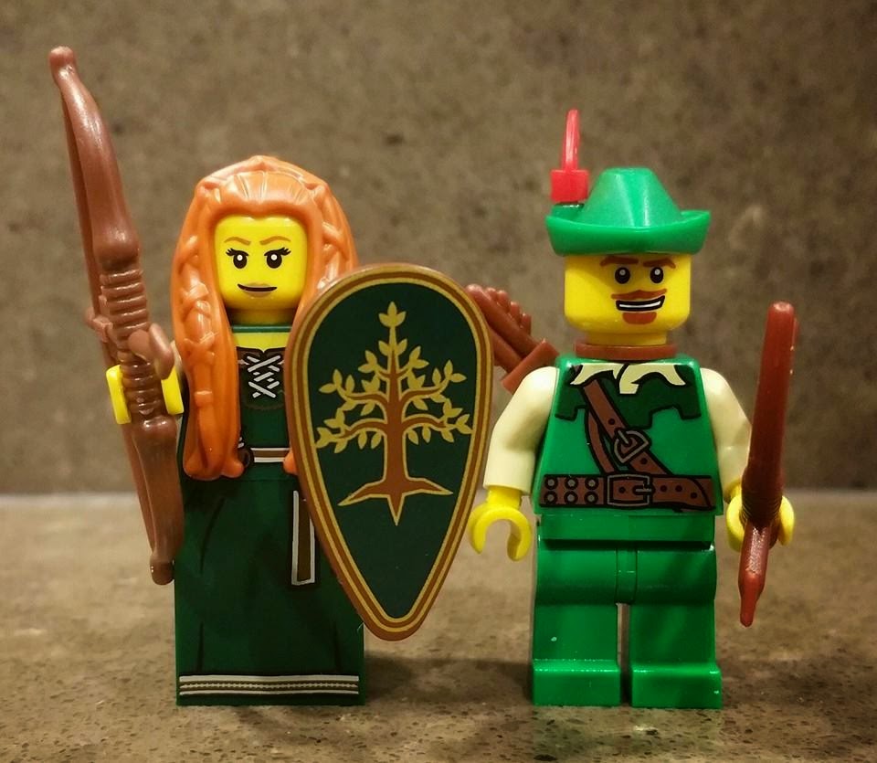 Lupine Book Club: Lego Forest Maiden (Minifigures Series 9)