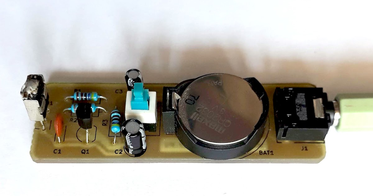 Audio Card Infrared Receiver · One Transistor