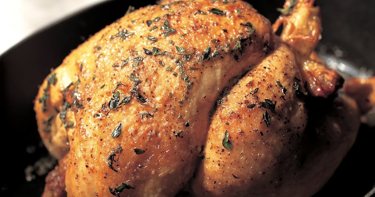 French Food Friday - Poulet Roti/Roast Chicken