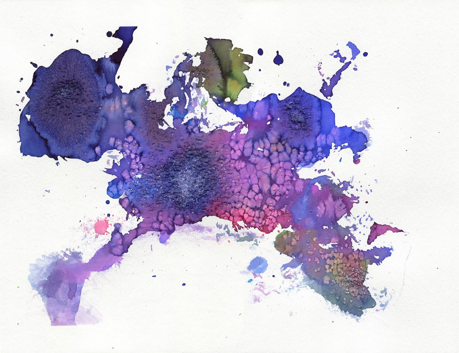 The Mischievous Mommy: Eye Dropper Painting - Tutorial