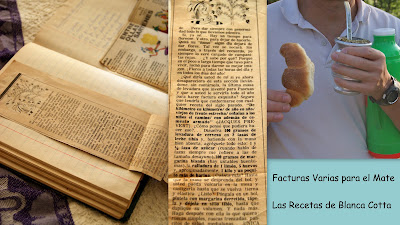 Blanca Cotta en nuestra cocina: Facturas Varias para el Mate.