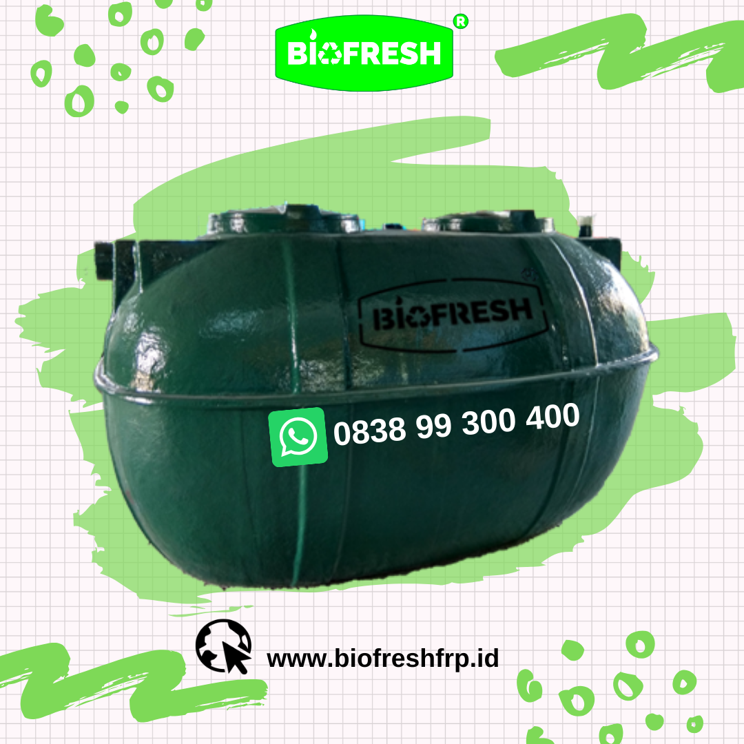 Septic Tank Biofresh RC 3 (Eco-Green) / Septic Tank Biotech / Bio ...