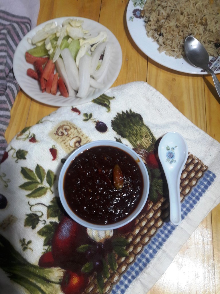 Red Chilli Chutney Recipe - Yummy Traditional