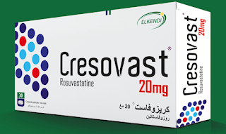 دليل الأدوية العربي: CRESOVAST دواء