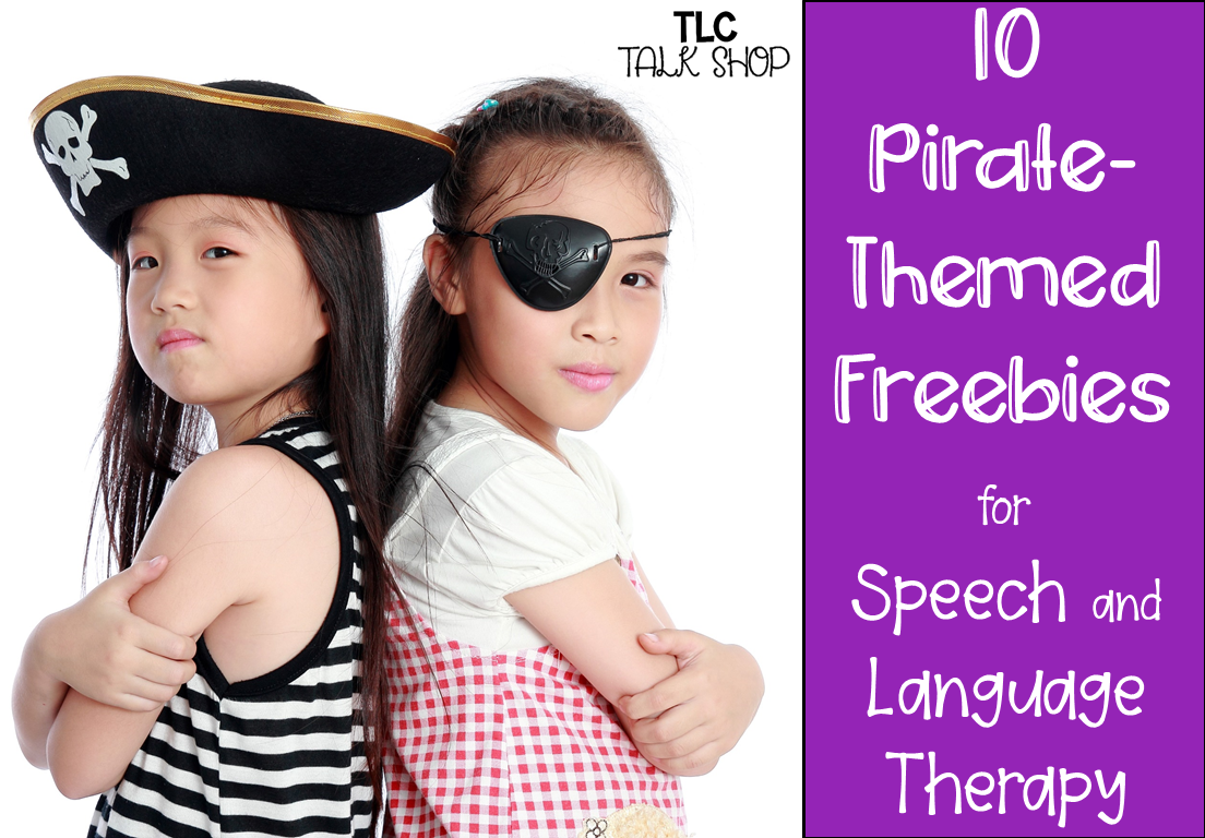 10 Pirate Freebies for Speech and Language Therapy - TLC Talk Speech ...