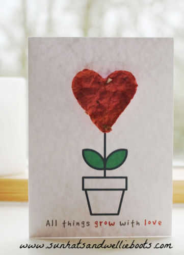 Sun Hats & Wellie Boots: DIY Seed Paper Hearts - Plant & Grow ...