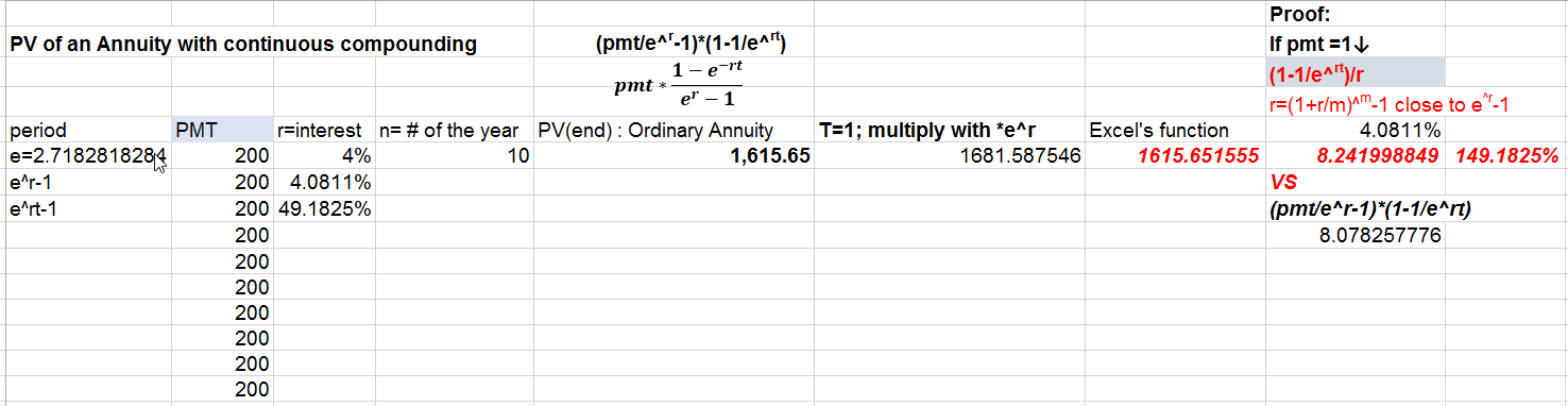 howto information: Enlarge on Calculations of Present Value Formulas in ...