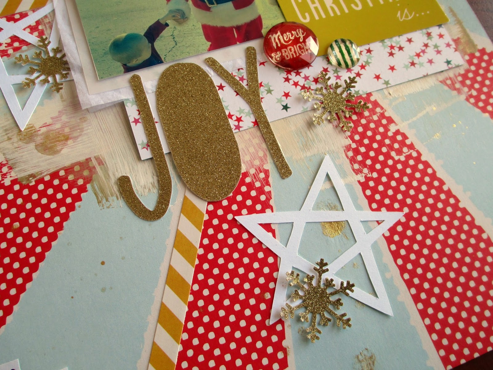 Precocious Paper: Scrapbook Circle All Is Bright Blog Hop