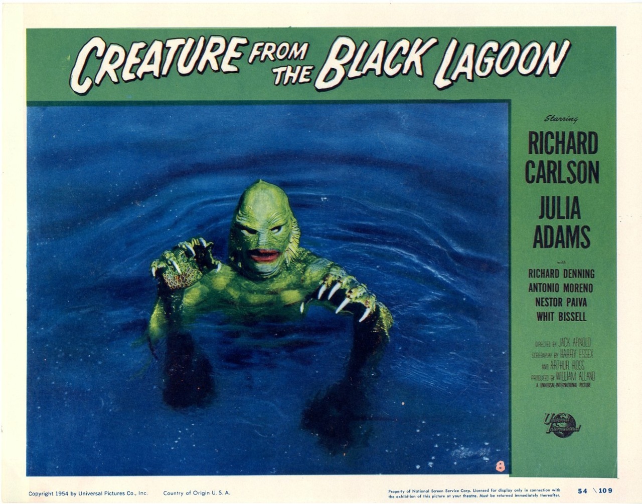 The Celluloid Highway: Lobby Card Collection - Creature from the Black ...