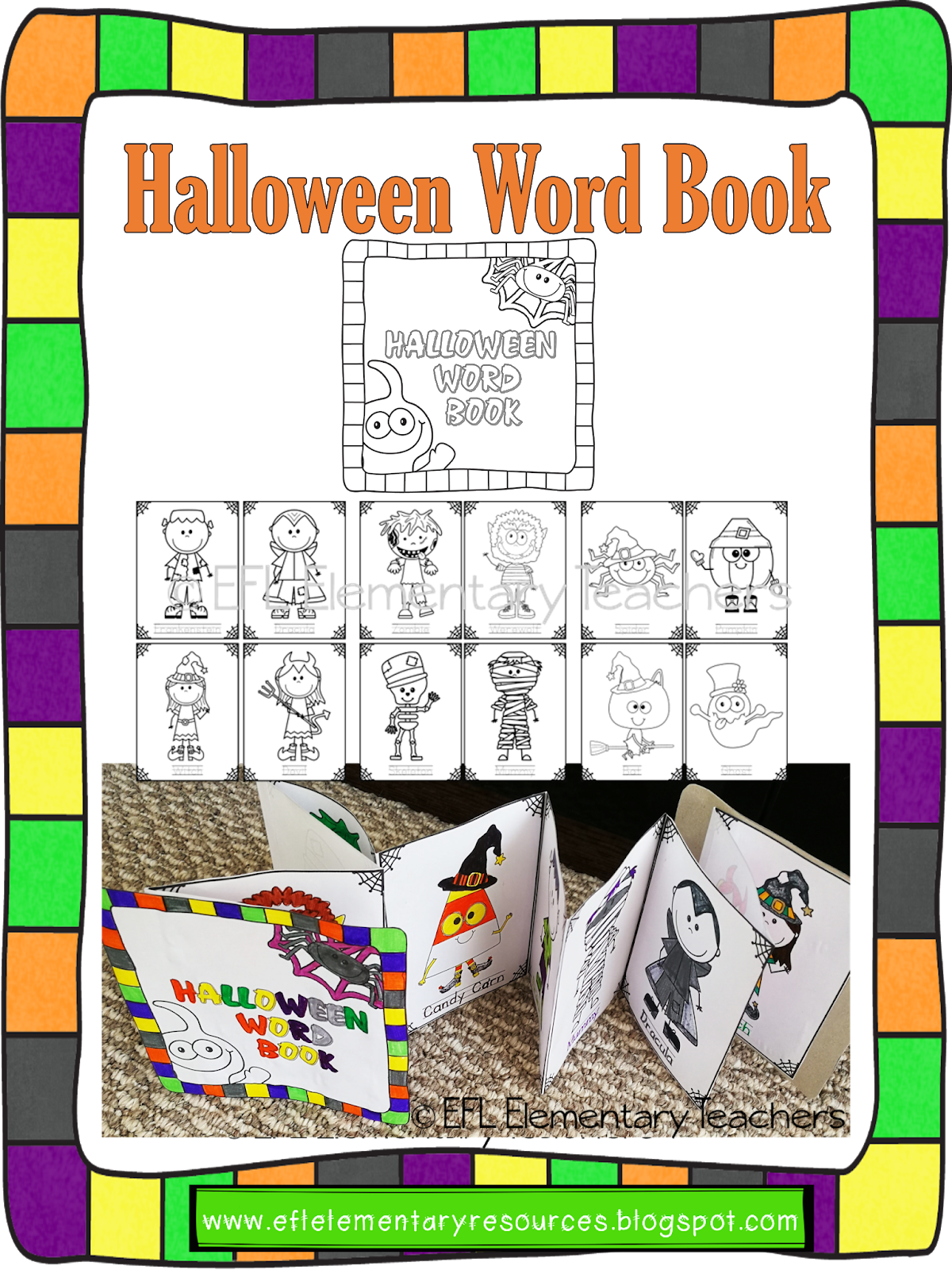 EFL Elementary Teachers: Halloween Activities for the ESL student
