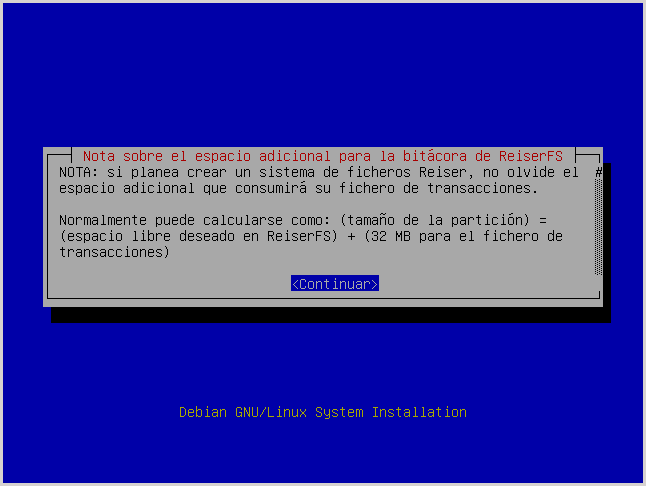 UsuarioDebian: Instalar Debian 3.0 "Woody"