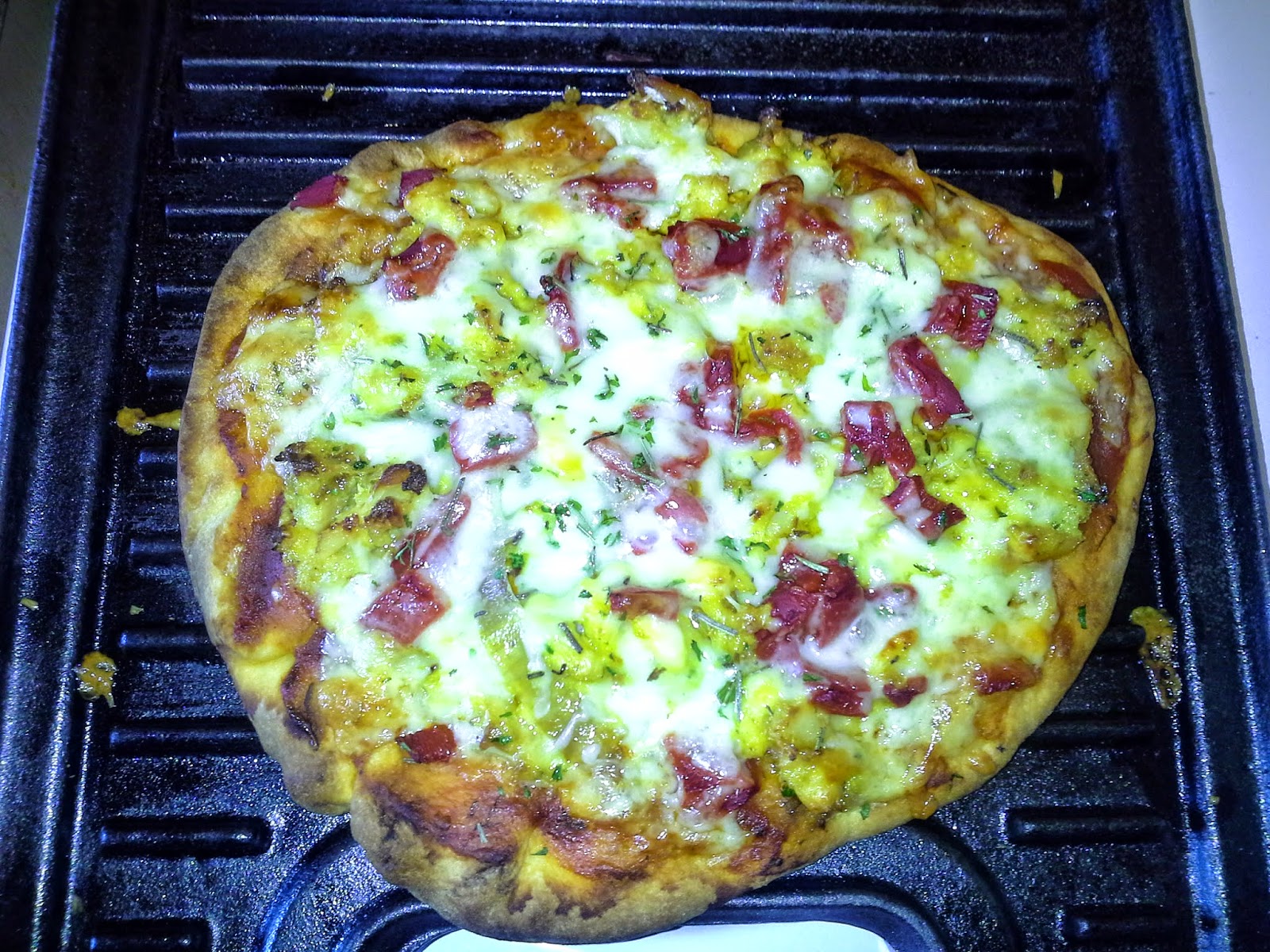 Jamaican Ackee and Codfish Pizza - FOOD EXPLORA: Food and Travel Blogger