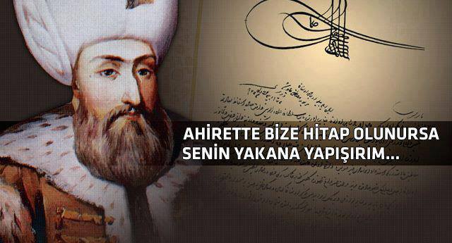 Çok Çeşitli Blog : Kanuni Sultan Süleyman Han ona karşı şu mektubu gönderdi