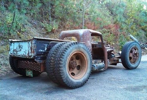 American Rat Rod Cars & Trucks For Sale: Seldom Seen Dually Rat Rod Truck