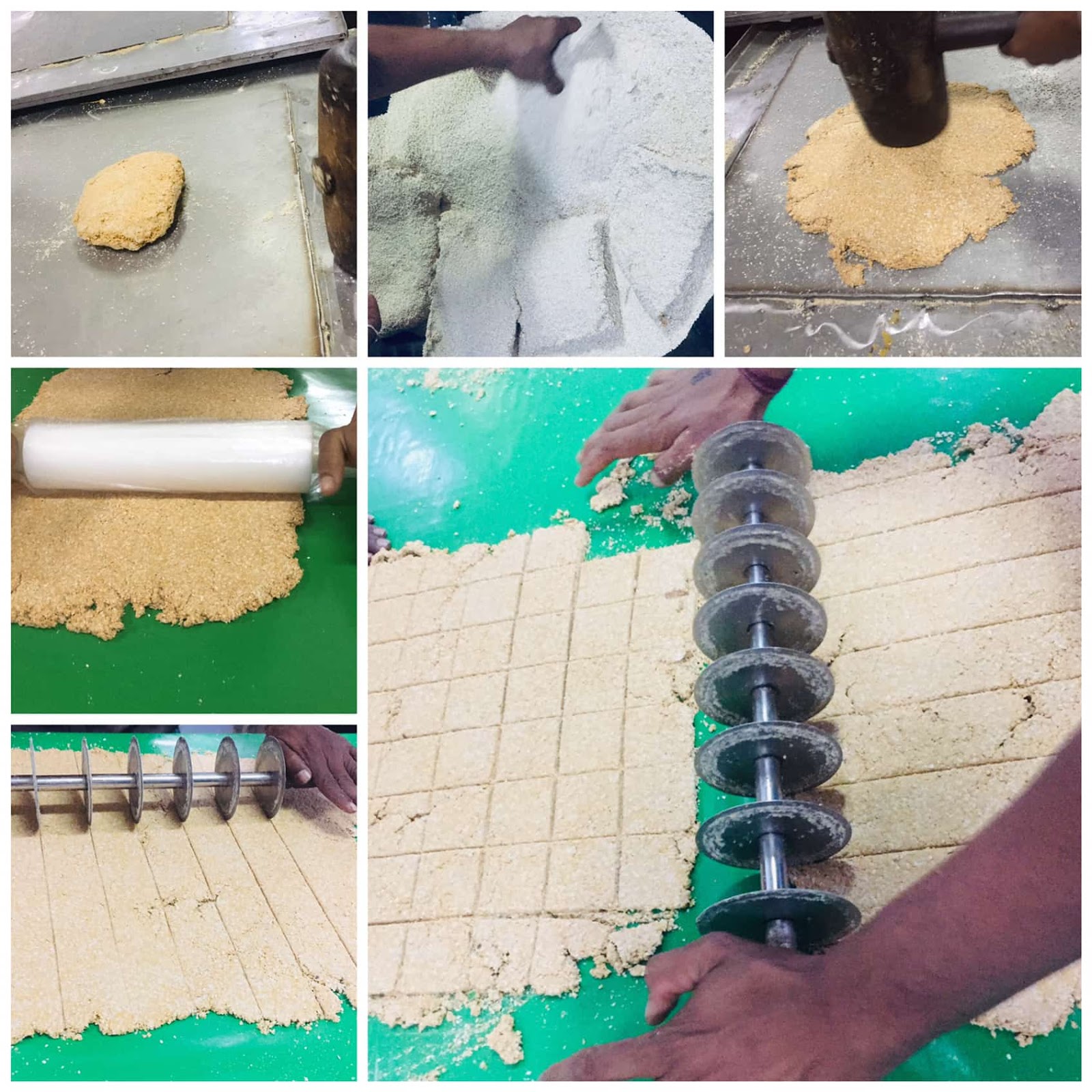 Manufacturing of Gajjak khasta gur |How to make gajaj khasta gur ...