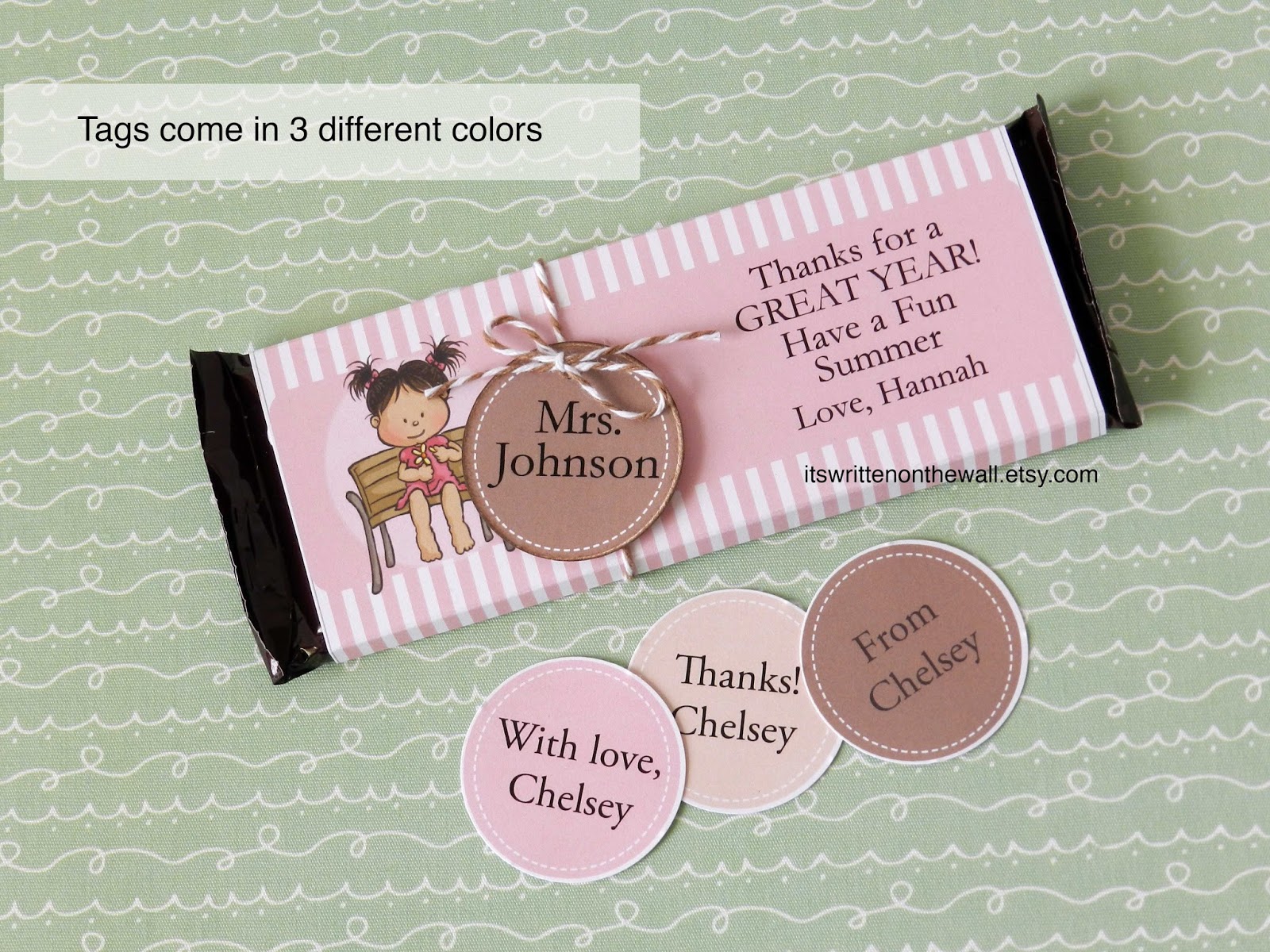 Printable Teacher Appreciation Candy Bar Wrappers Teacher Appreciation