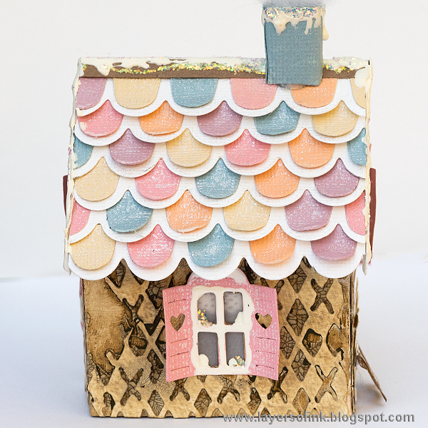 Layers of ink: Pastel Paper Gingerbread House Tutorial