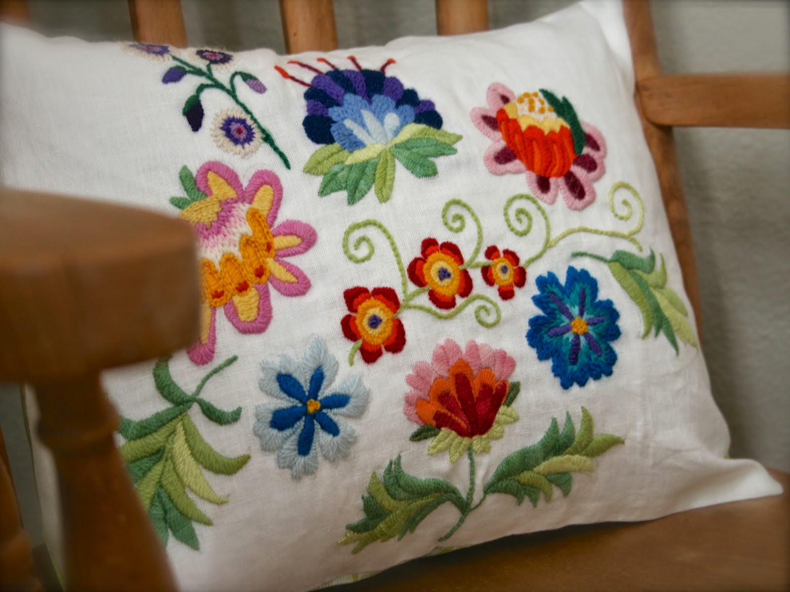 Embroidered Cushion