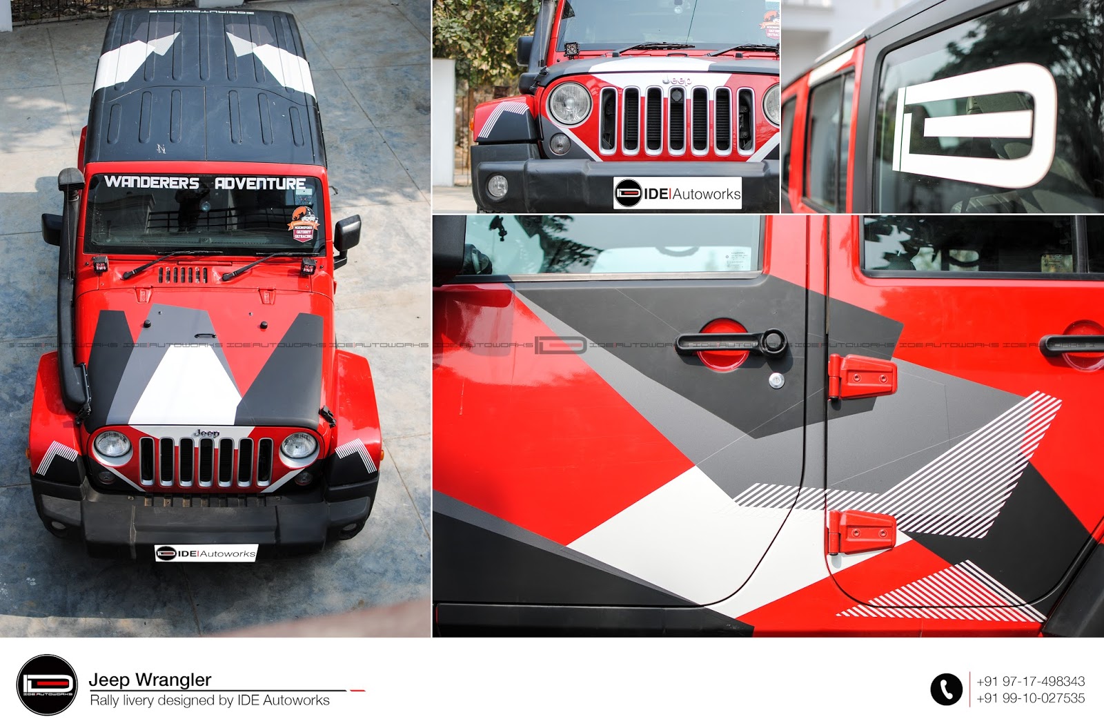 Custom Rally Graphics: JEEP Wrangler | IDE Autoworks