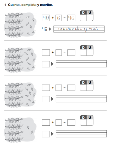 El blog de la seño Nieves: Números del 40 al 49.