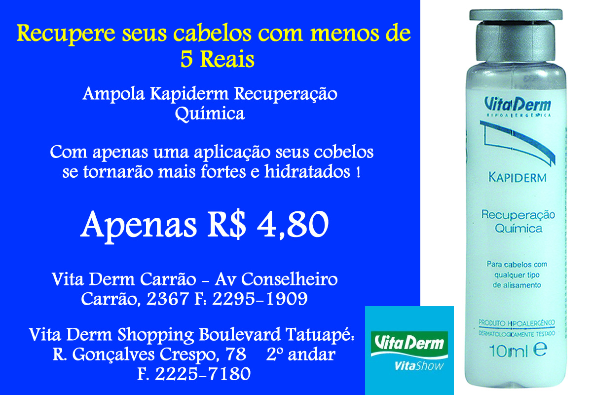Vita Derm Show: Recuperação Química Kapiderm