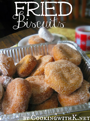 Old School Fried Biscuits {aka Camp Biscuits at our house!}